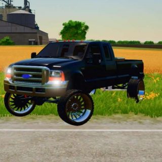 FS22 Ford F350 6.0 PowerStroke v1.0.0.0 Mod | FS25 Mods / FS22 Mods