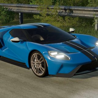 FS22 Ford GT Supercar v1.2.0.0 Mod | FS25 Mods / FS22 Mods
