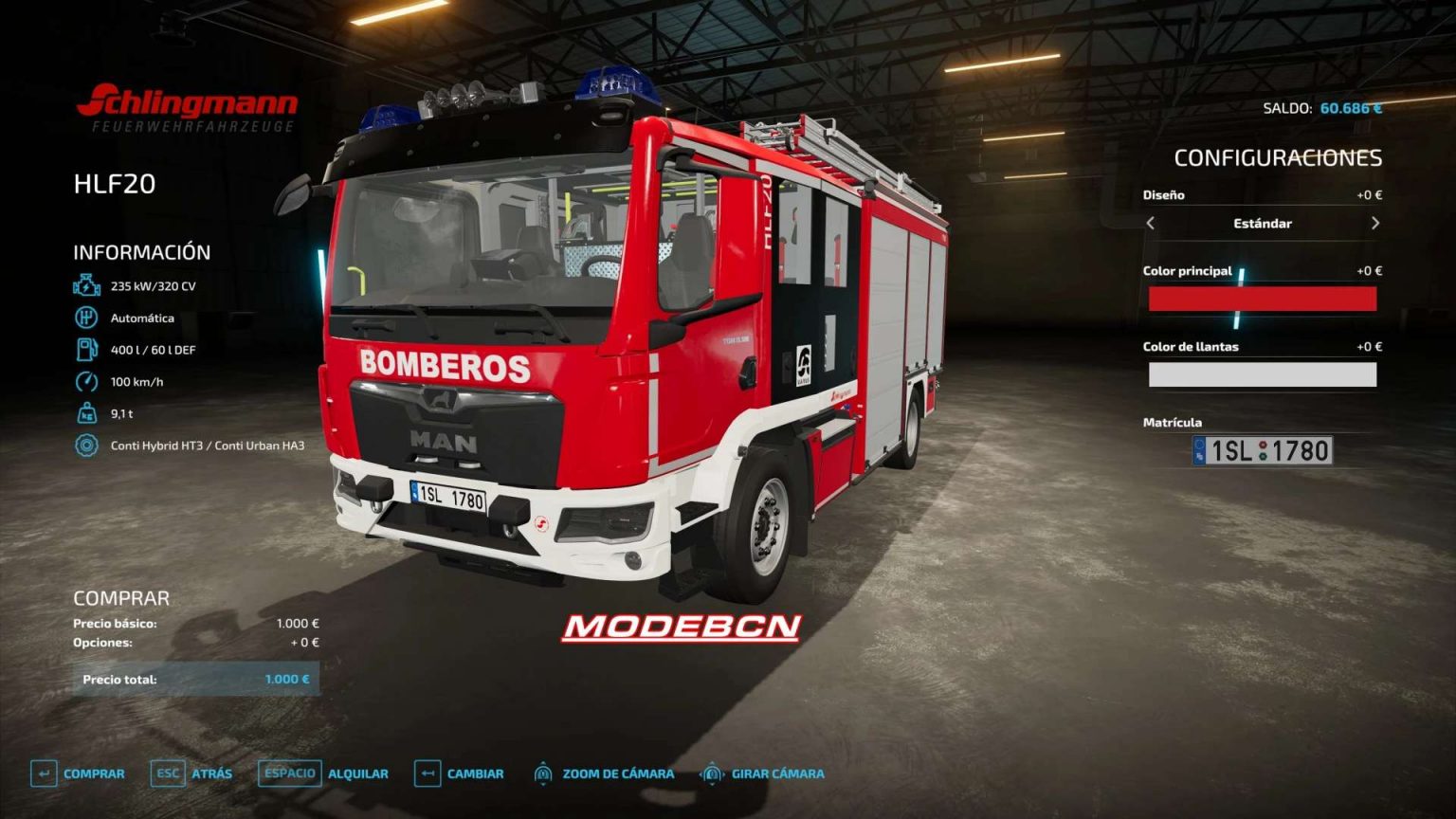 Pack Urgence FS22 ESPANOL + TEXTURAS v0.8.0.1 Mod | FS25 Mods / FS22 Mods