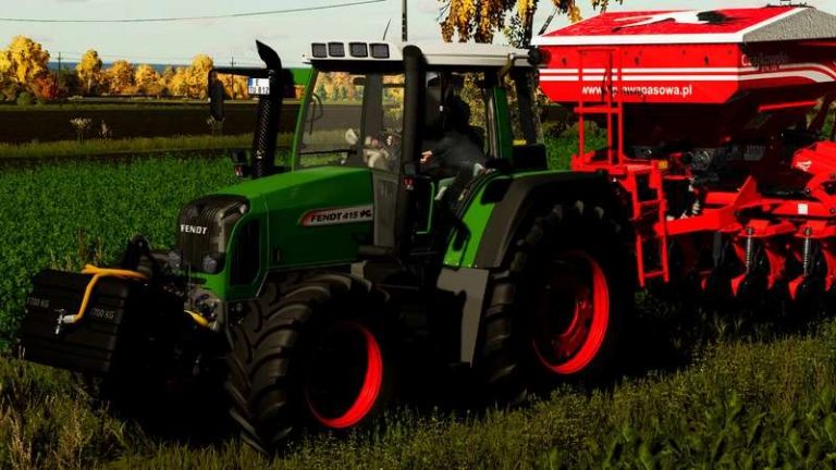 Puce FS22 Fendt 415 Vario TMS 195KM v1.0.0.0 Mod | FS25 Mods / FS22 Mods