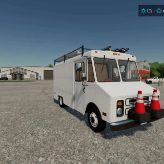 FS22 1968 Chevrolet P30 Step Van fixe v1.0.0.0 Mod | FS25 Mods / FS22 Mods
