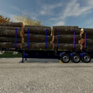 FS22 Fliegl Timber Runner Autoload v1.0.0.0 Mod | FS25 Mods / FS22 Mods