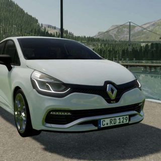 FS22 Renault Clio RS 2013 v1.0.0.1 Mod | FS25 Mods / FS22 Mods