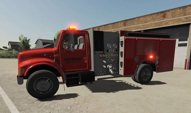 Camion de pompiers FS22 v1.0.0.0 Mod | FS25 Mods / FS22 Mods