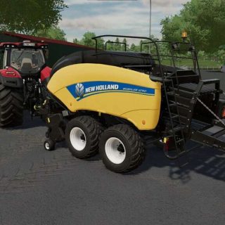 FS22 New Holland BigBaler 1290 v1.0.0.0 Mod | FS25 Mods / FS22 Mods