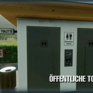 FS22 Toilettes Publiques v1.1.0.0 Mod | FS25 Mods / FS22 Mods