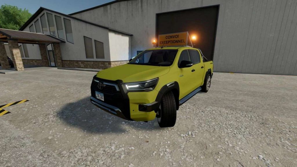 FS22 Toyota Hilux 2021 (convoi exceptionnel) BETA v1.0.0.0 Mod | FS25 ...
