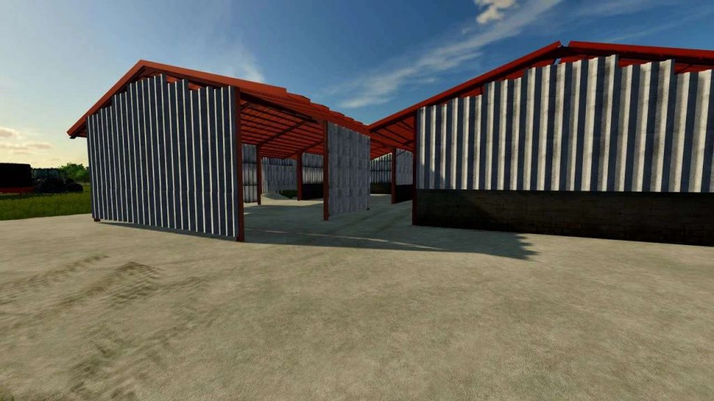 Pack Hangars artisanaux FS22 v1.0.0.0 Mod | FS25 Mods / FS22 Mods