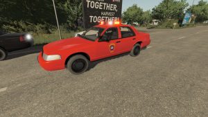 FS22 Ford Crown Victoria v1.0.0.0 Mod | FS25 Mods / FS22 Mods