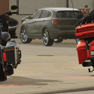 FS22 Harley Road Glide v1.0.0.0 Mod | FS25 Mods / FS22 Mods