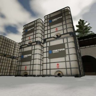 FS22 IBC et pile de palettes v1.5.0.0 Mod | FS25 Mods / FS22 Mods