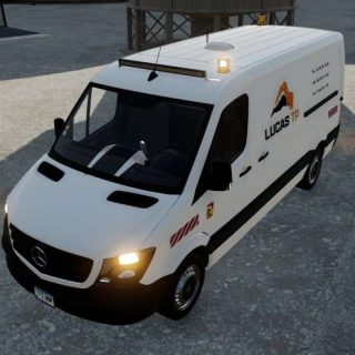 FS22 Mercedes-Benz Sprinter LUCAS TP BÊTA v1.0.0.0 Mod | FS25 Mods ...