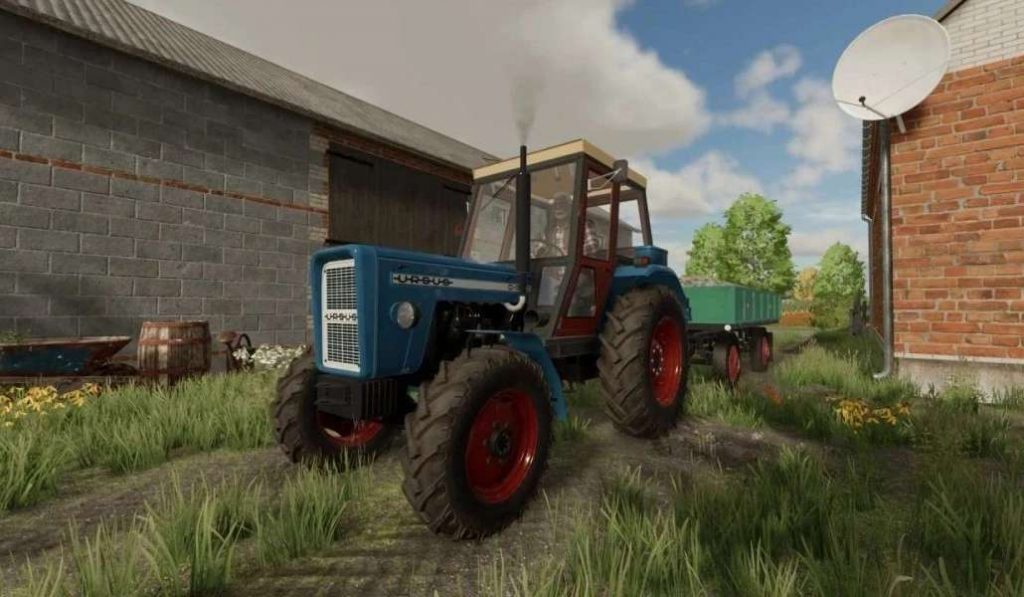FS22 Ursus C360 4x4 Rétro Ancienne Édition V1.0.0.0 Mod | FS25 Mods ...