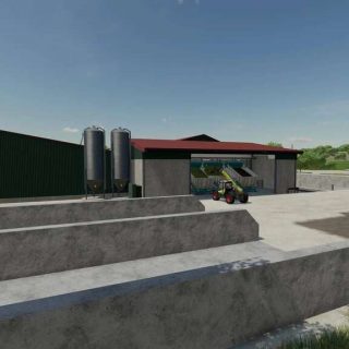 FS22 Grande étable à vaches avec GEA Mixfeeder v1.0.1.0 Mod | FS25 Mods ...
