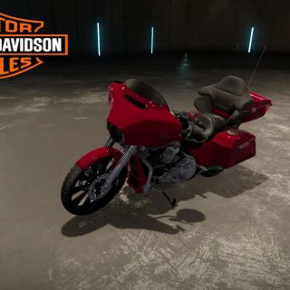 FS22 Harley-Davidson Street Glide - (Retravail) v1.0.0.0 Mod | FS25 ...