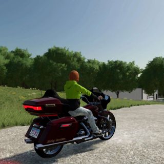 FS22 Harley-Davidson Street Glide - (Retravail) v1.0.0.0 Mod | FS25 ...