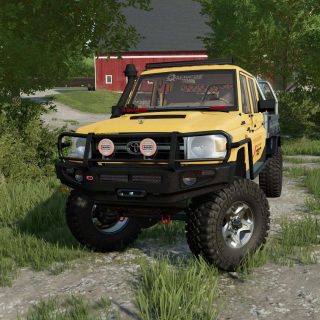 FS22 Toyota Land Cruiser VDJ76 v1.0.0.0 Mod | FS25 Mods / FS22 Mods