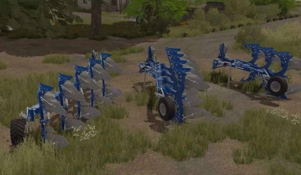 Packs de charrues Overum FS22 v1.0.0.0 Mod | FS25 Mods / FS22 Mods