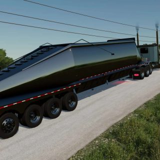 FS22 Beall Bullet Quad Axle Belly Dump v1.0.0.0 Mod | FS25 Mods / FS22 Mods