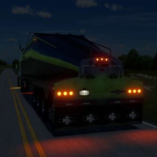 FS22 Beall Bullet Quad Axle Belly Dump v1.0.0.1 Mod | FS25 Mods / FS22 Mods