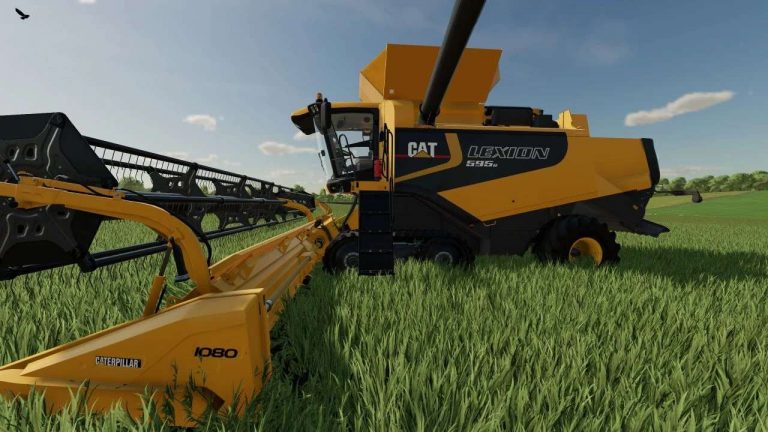 FS22 CAT Lexion série 500 v1.0.0.0 Mod | FS25 Mods / FS22 Mods