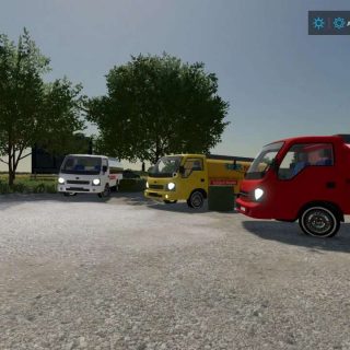 FS22 Kia Bongo 2004 Citerne v1.0.0.0 Mod | FS25 Mods / FS22 Mods