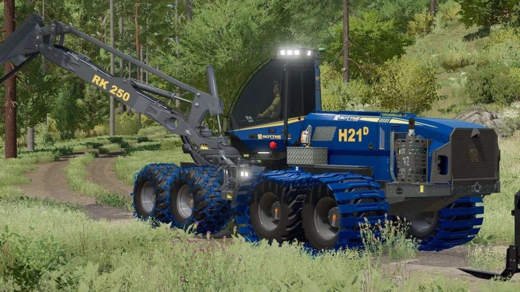 FS22 Rottne H21D v2.0.0.1 Mod | FS25 Mods / FS22 Mods