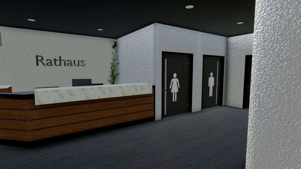 Hôtel de ville FS22 v1.1.0.0 Mod | FS25 Mods / FS22 Mods