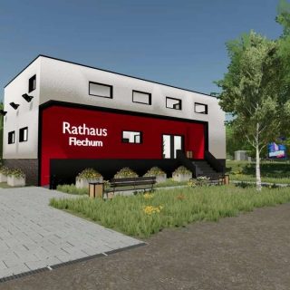 Hôtel de ville FS22 v1.1.0.0 Mod | FS25 Mods / FS22 Mods