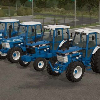 FS22 Ford 8210 6cyl Pack v1.5.0.0 Mod | FS25 Mods / FS22 Mods