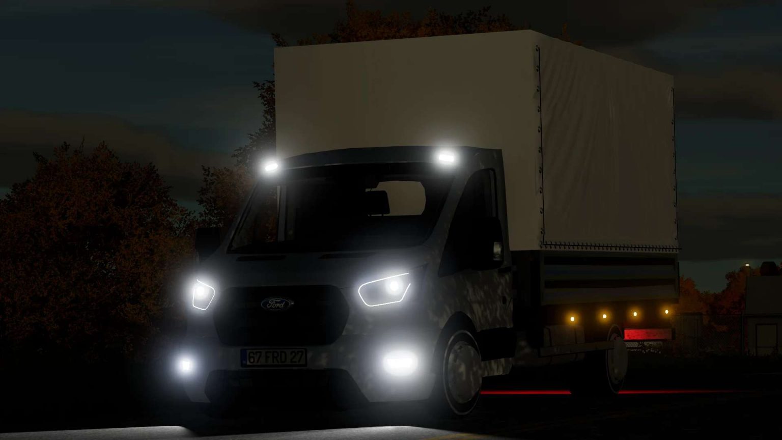 FS22 FORD TRANSIT 2020 v1.0.0.0 Mod | FS25 Mods / FS22 Mods