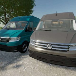 FS22 Pack fourgon MAN & Volkswagen v1.0.0.0 Mod | FS25 Mods / FS22 Mods