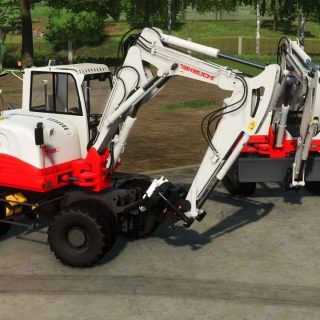 FS22 Takeuchi TB295W / TB290-2 v1.0.0.0 Mod | FS25 Mods / FS22 Mods