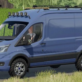 FS22 Ford Transit MK8 L2 v1.0.0.0 Mod | FS25 Mods / FS22 Mods
