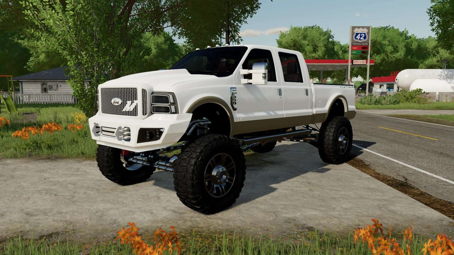 FS22 2007 FORD F350 CCSB v2.0.0.0 Mod | FS25 Mods / FS22 Mods