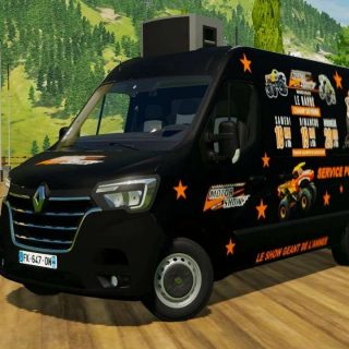 FS22 Renault Master Pub Motor Show World Tour Le Havre v1.0.0.0 Mod ...