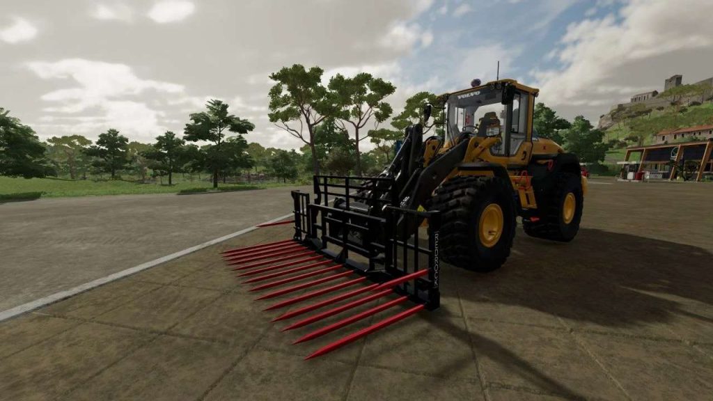 Fourche d'ensilage FS22 Redrock par HB Malone v1.0.0.0 Mod | FS25 Mods ...