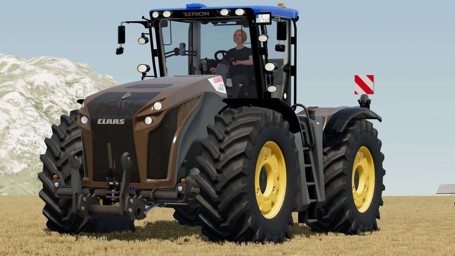 FS22 Claas Xerion 4000/5000 v1.0.0.0 Mod | FS25 Mods / FS22 Mods