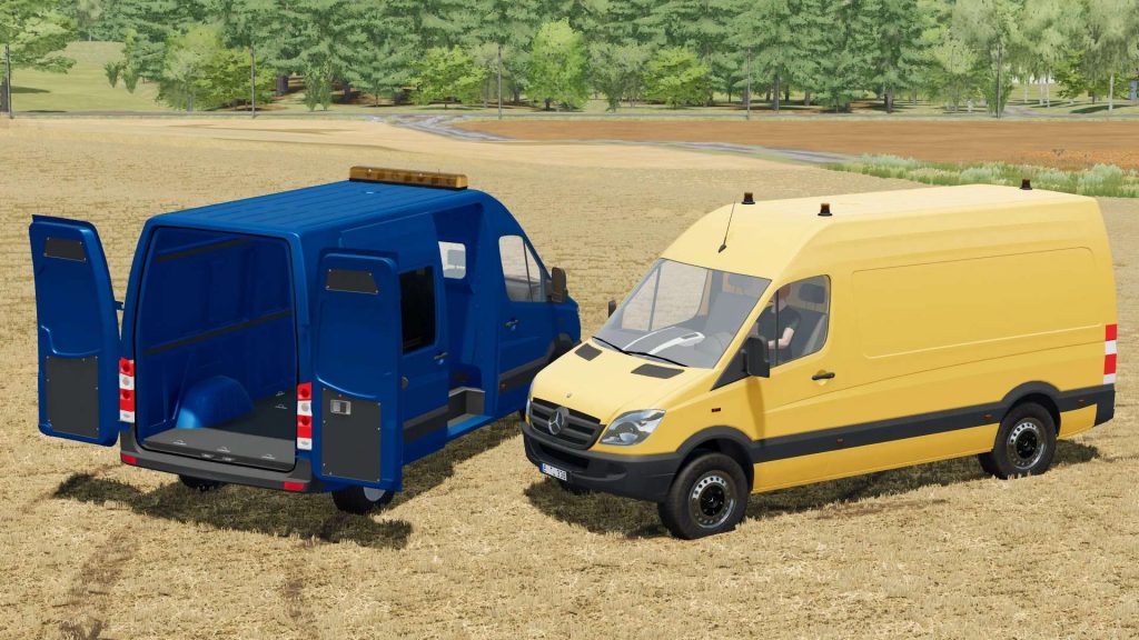 FS22 Mercedes Benz Sprinter 311 CDI/318 CDI et eSprinter v1.0.0.0 Mod ...