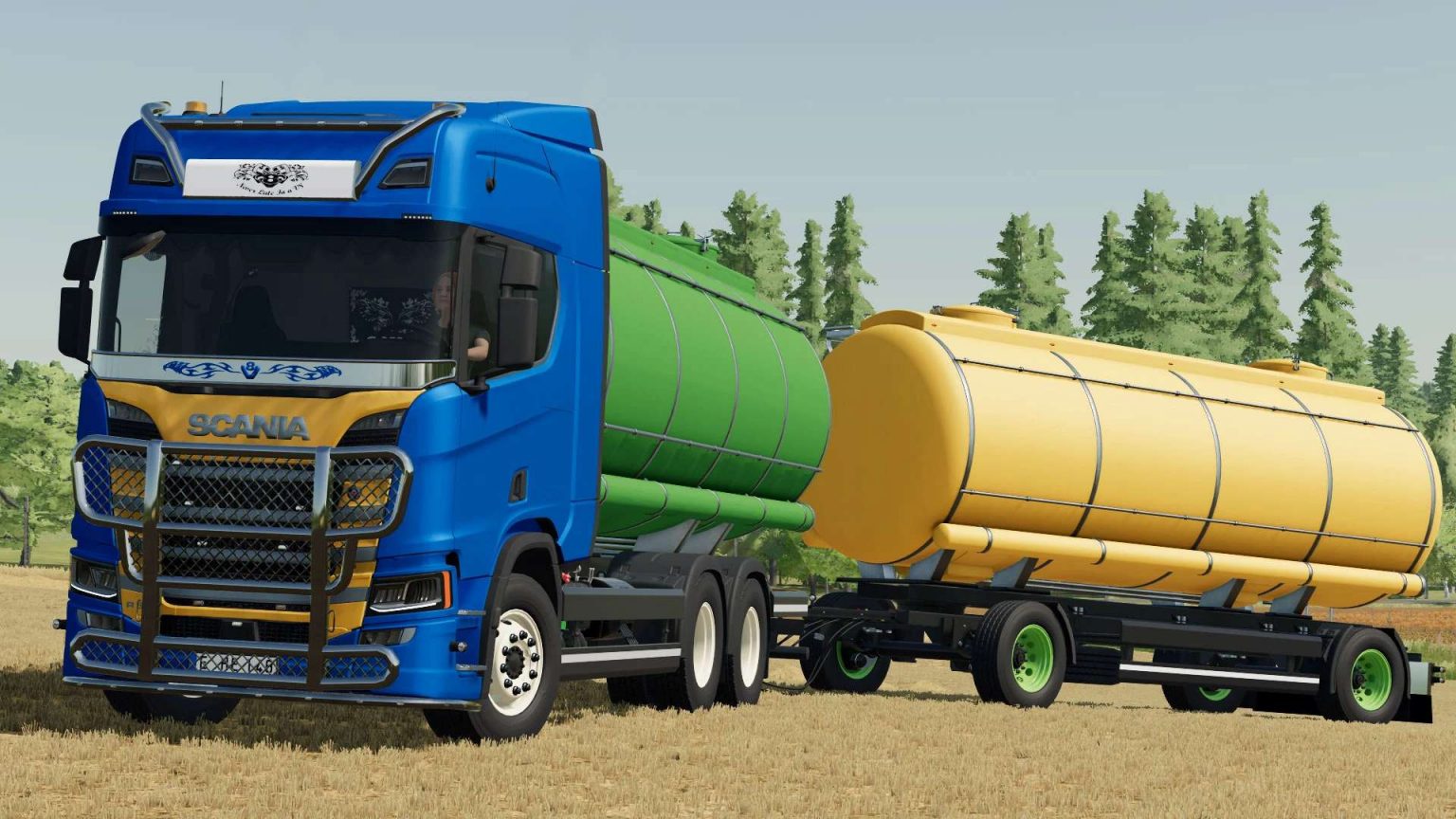 FS22 Scania R Camion et remorque de transport de liquides v1.0.0.0 Mod ...