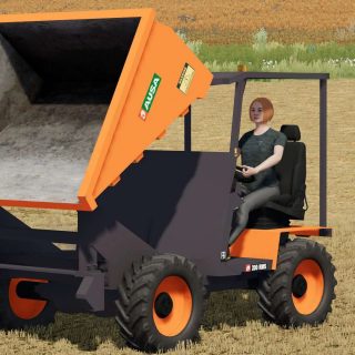 FS22 Wacker Neuson et Ausa Dumpers v1.0.0.0 Mod | FS25 Mods / FS22 Mods