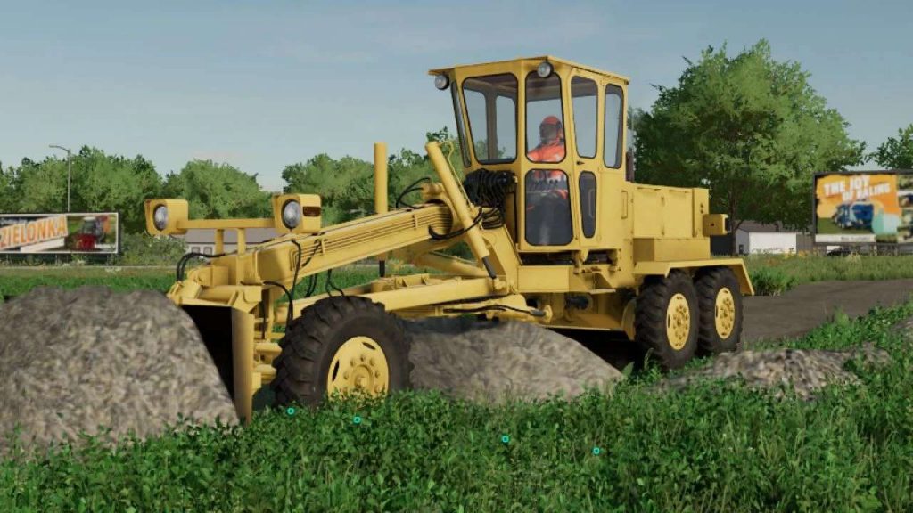 Niveleuse FS22 DZ-143 v2.0.0.0 Mod | FS25 Mods / FS22 Mods