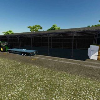 Pack hangars en bois FS22 v1.0.0.0 Mod | FS25 Mods / FS22 Mods