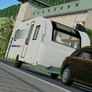 Caravane Lézard FS22 522up v1.0.0.0 Mod | FS25 Mods / FS22 Mods