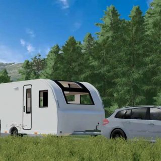 Caravane Lézard FS22 522up v1.0.0.0 Mod | FS25 Mods / FS22 Mods