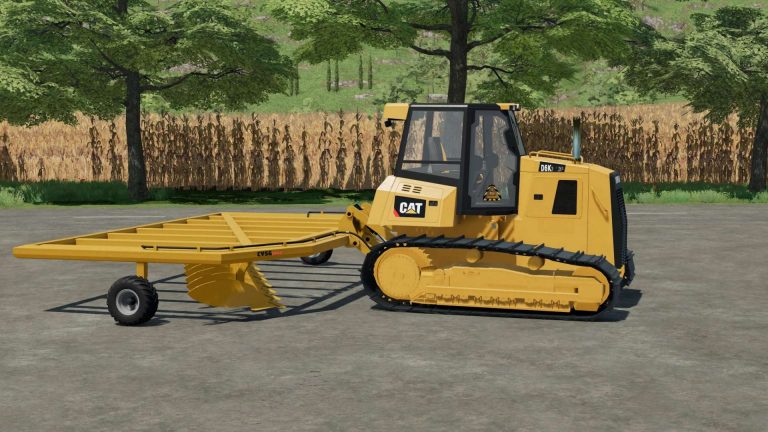 Charrue de bulldozer FS22 CYSGTools v1.0.0.0 Mod | FS25 Mods / FS22 Mods