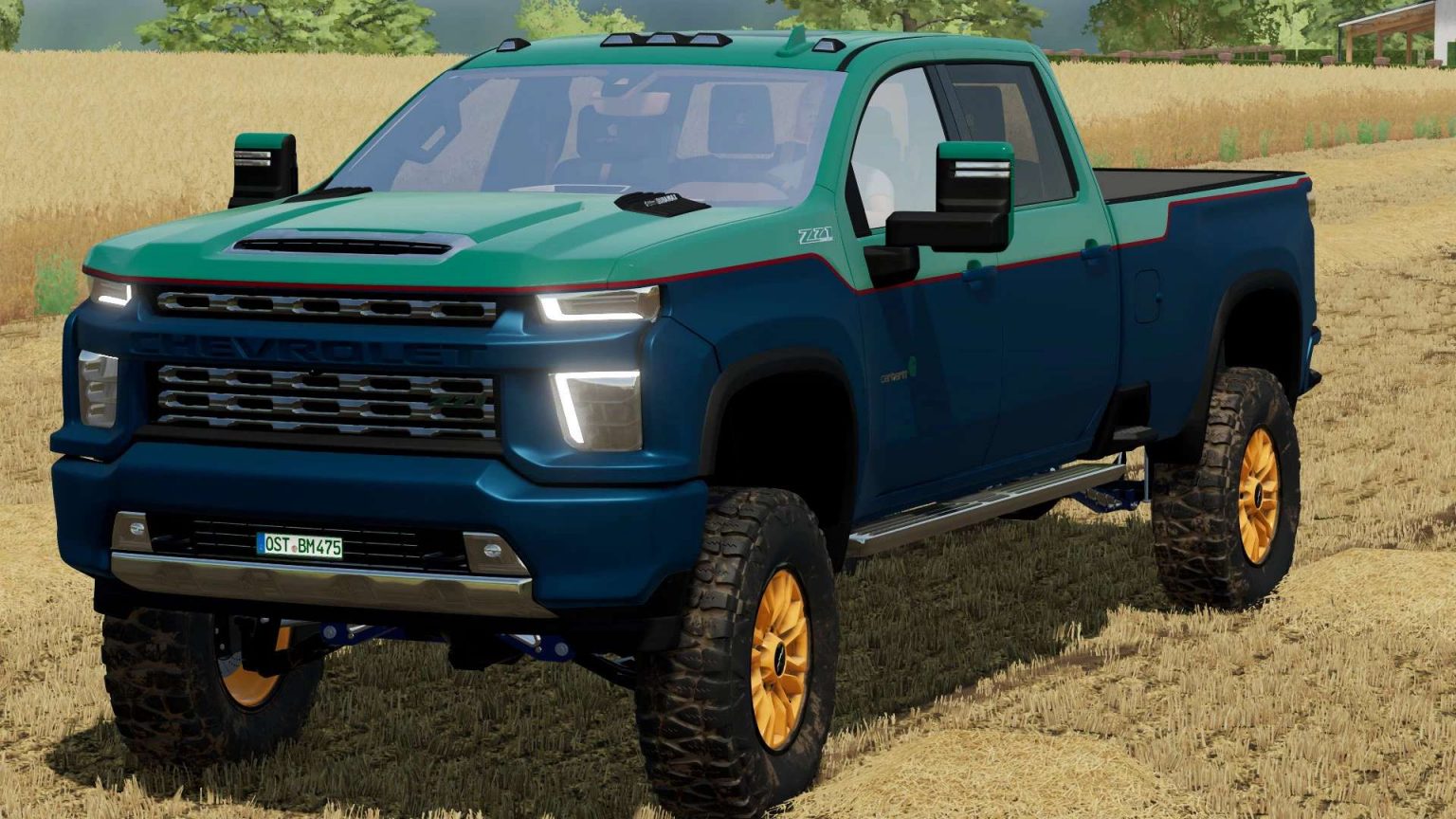 FS22 Chevrolet Silverado Carhartt v1.0.0.0 Mod | FS25 Mods / FS22 Mods