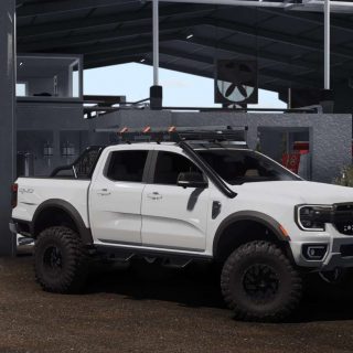 FS22 Ford Ranger 2024 v1.0.0.3 Mod | FS25 Mods / FS22 Mods