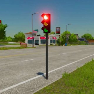 Feu de signalisation plaçable FS22 (fonctionnel) v1.1.0.0 Mod | FS25 ...