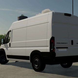 FS22 Peugeot Boxer L2H2 2024 v1.0.0.0 Mod | FS25 Mods / FS22 Mods